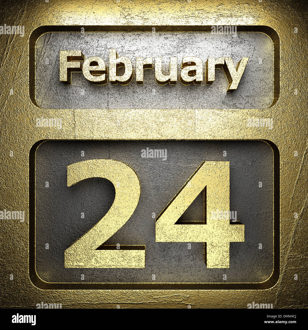 24 februar symbol Banque de photographies et d’images à haute ...