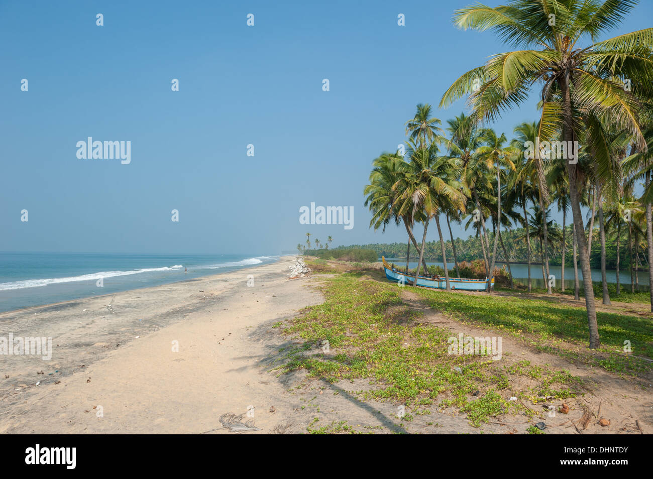 Plage de varkala plage de varkala Banque de photographies et d’images à ...
