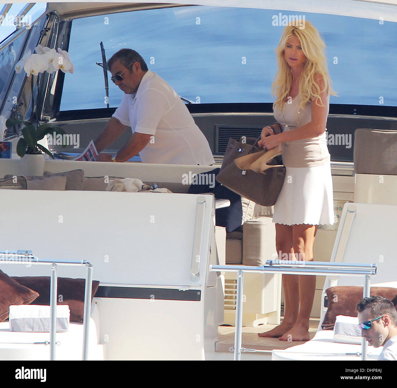 Model victoria silvstedt boyfriend maurice Banque de photographies et d ...