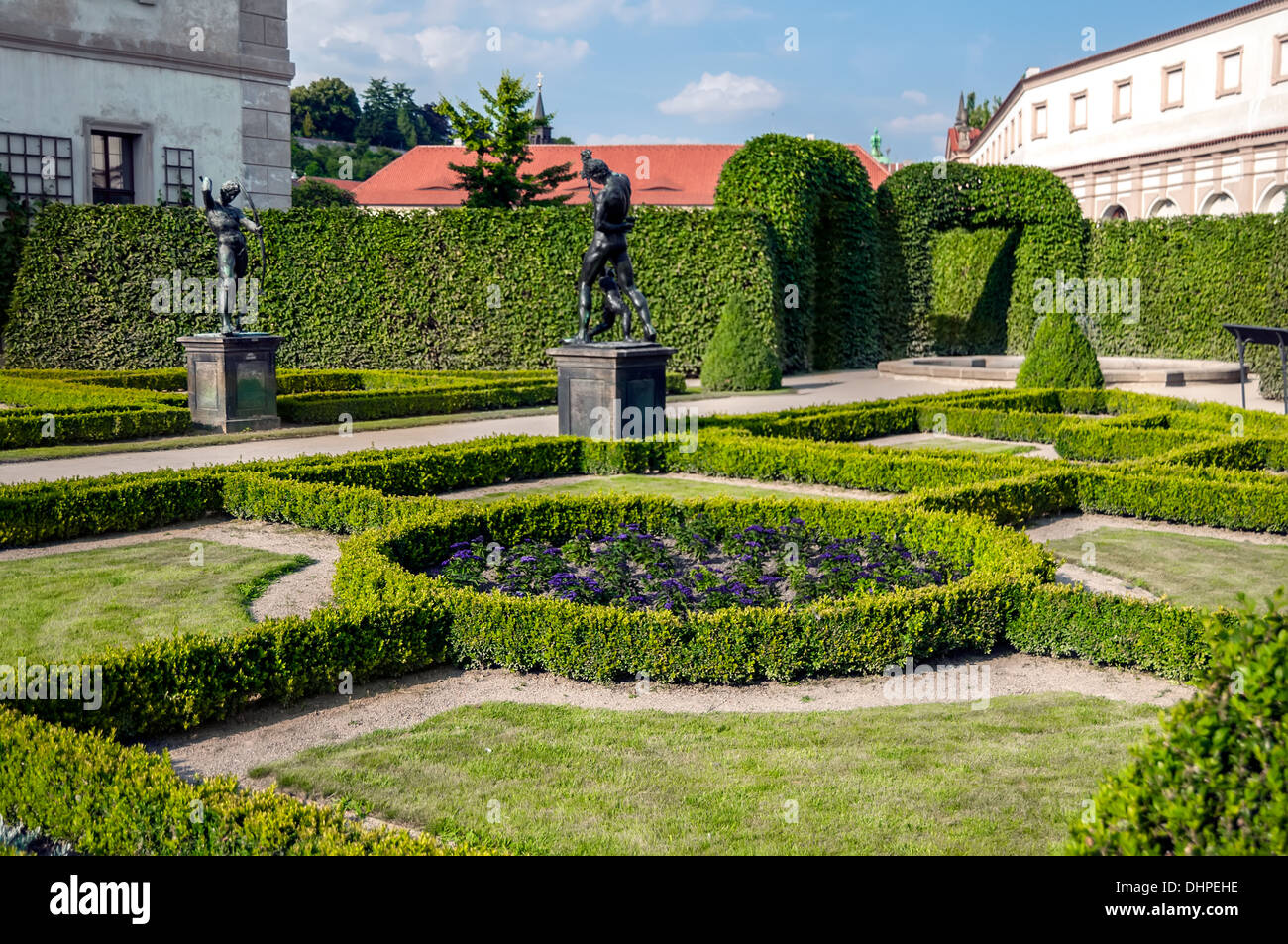 Jardins du palais wallenstein Banque de photographies et d’images à ...