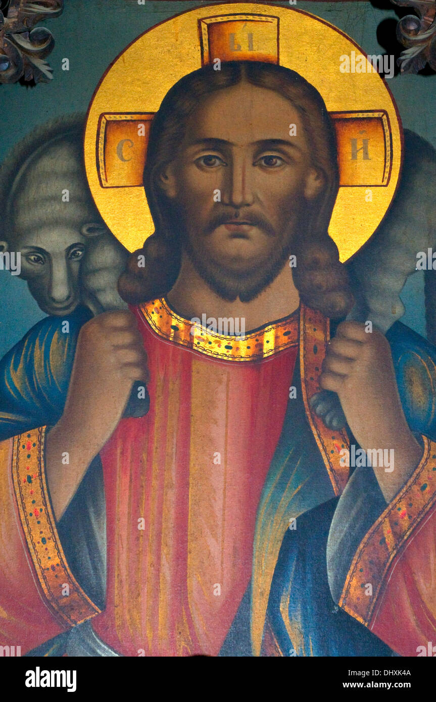 Jésus le bon pasteur Banque de photographies et d’images à haute ...