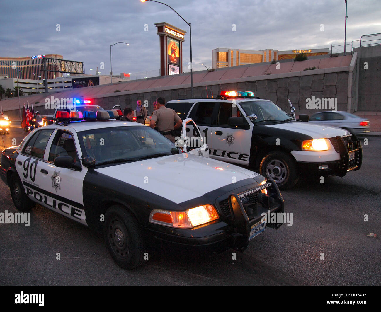 Las Vegas Metropolitan Police Department Banque De Photographies Et D