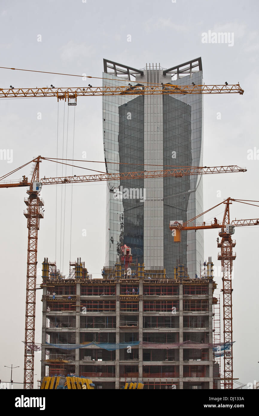 Qatar stadium construction Banque de photographies et d’images à haute ...