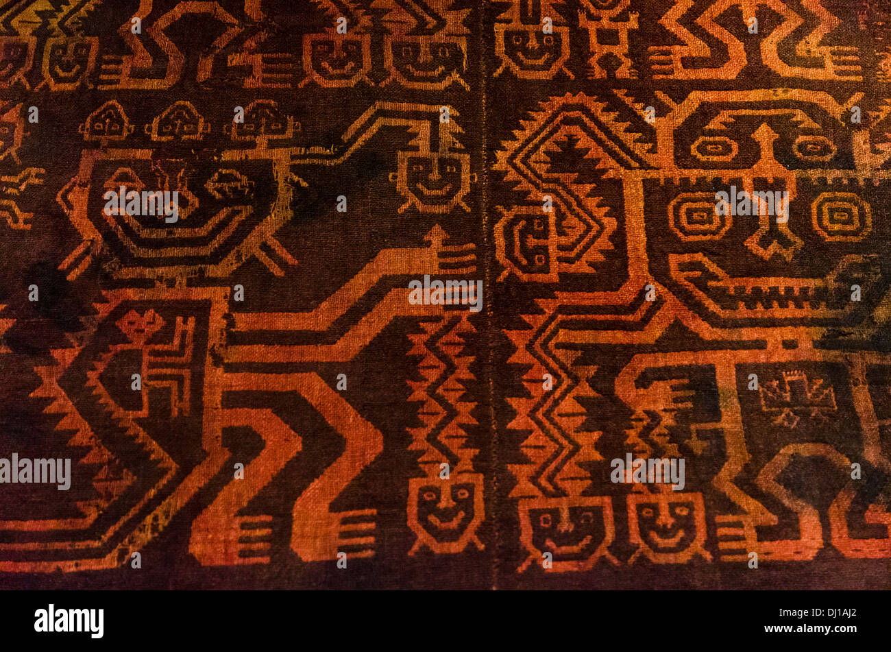 Paracas Textil Paracas Culture 800 Banque d'image et photos - Alamy