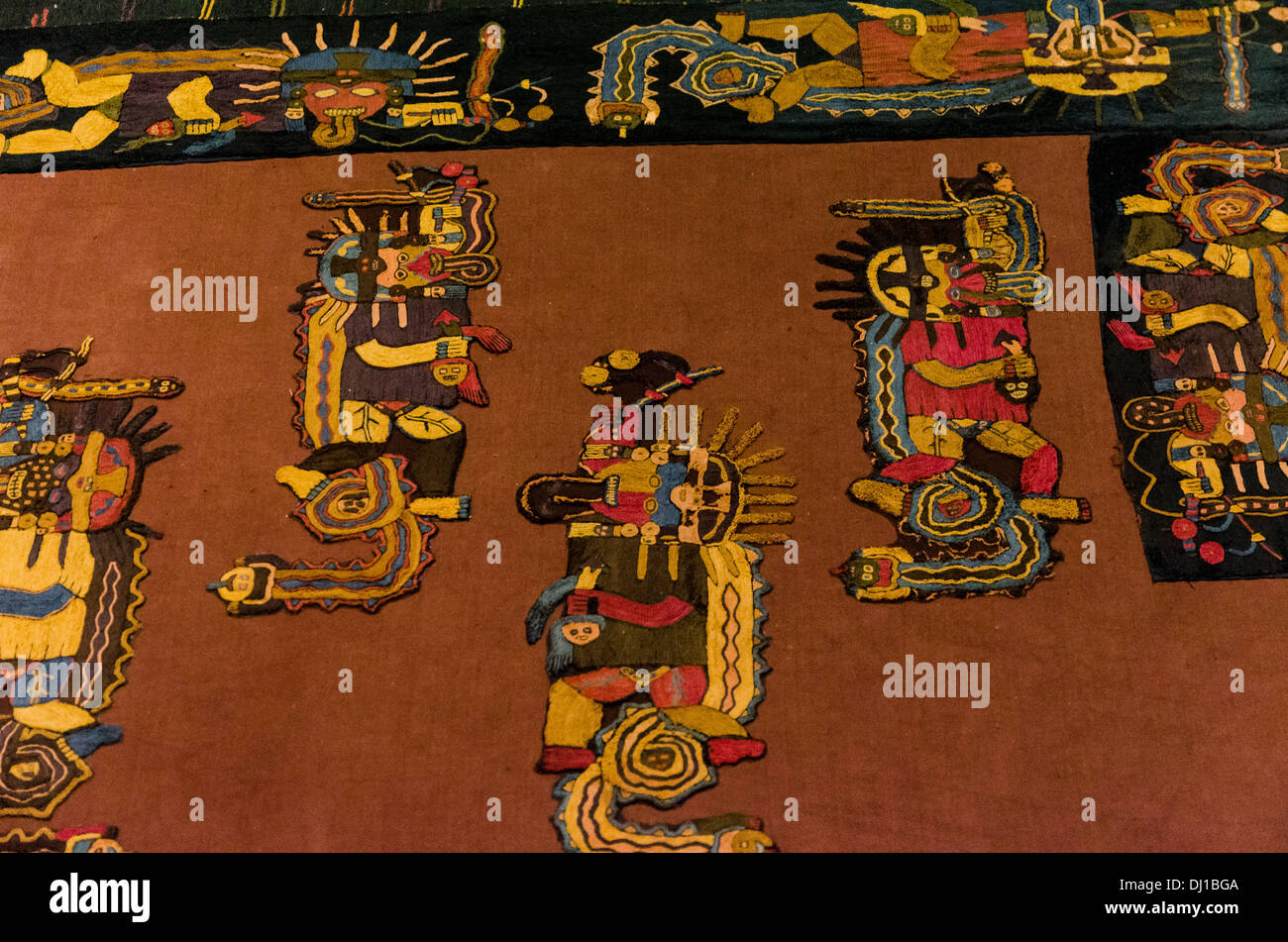 Paracas textil paracas culture 800 Banque de photographies et d’images ...