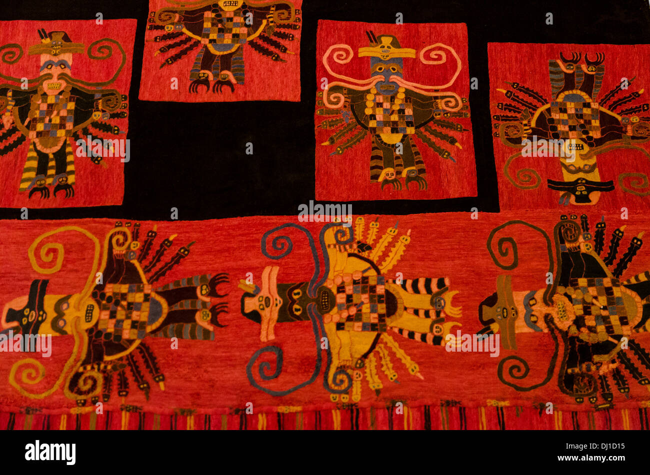 Paracas textil paracas culture 800 Banque de photographies et d’images ...