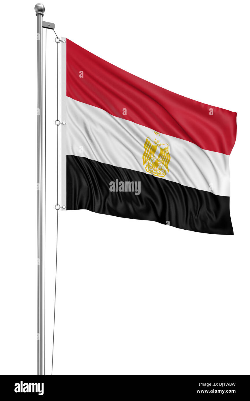Egyptian flag Banque de photographies et d’images à haute résolution ...