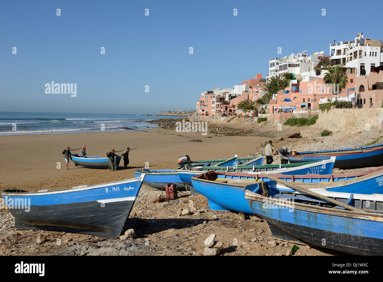 Taghazout village in morocco Banque de photographies et d’images à ...