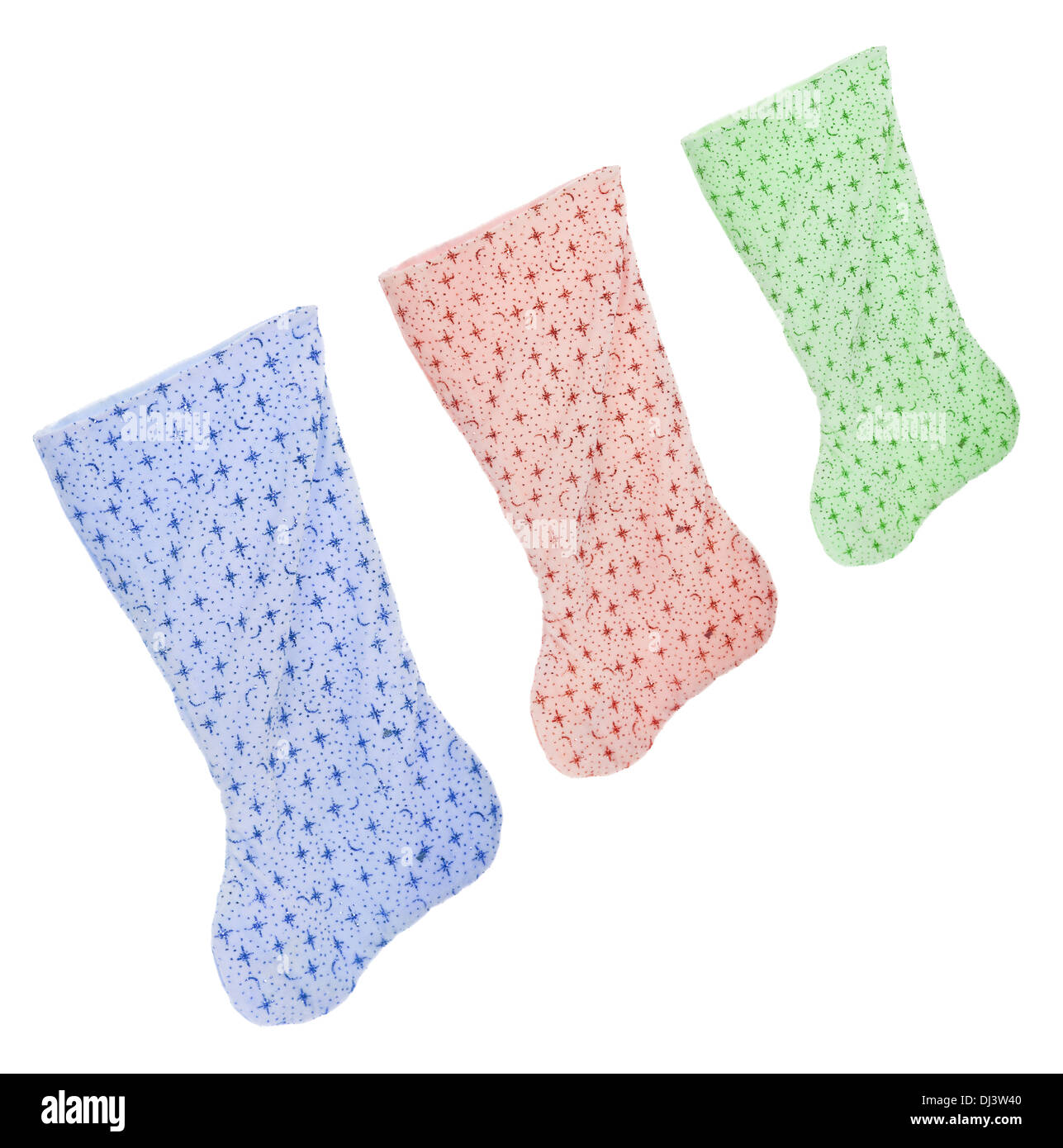 Christmas stockings Banque d'images détourées - Alamy