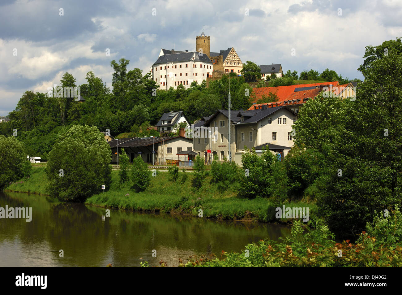Chateaux saxe Banque d'image et photos - Alamy