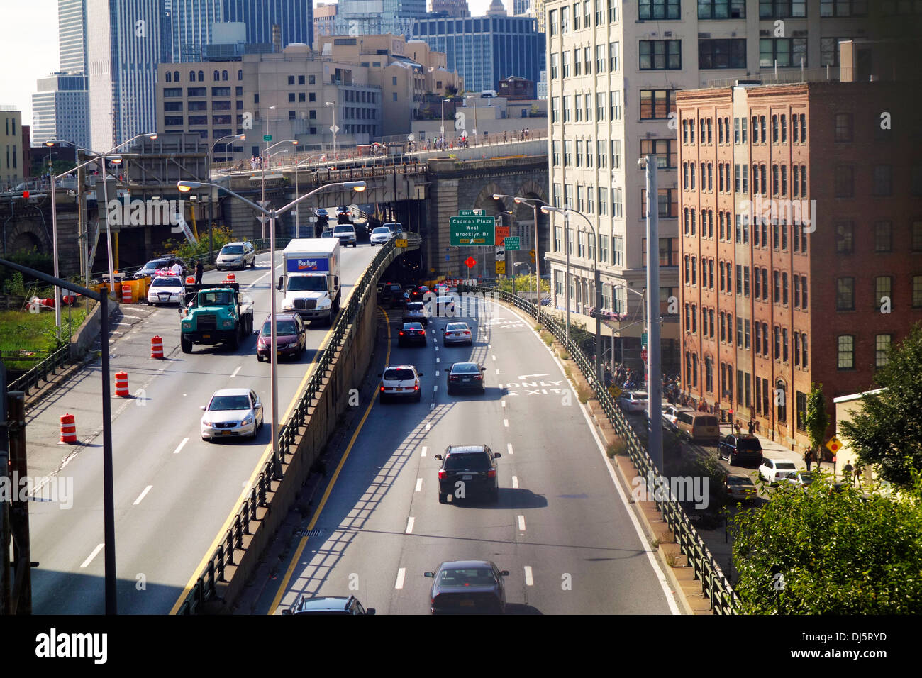 Brooklyn queens expressway Banque de photographies et d’images à haute ...