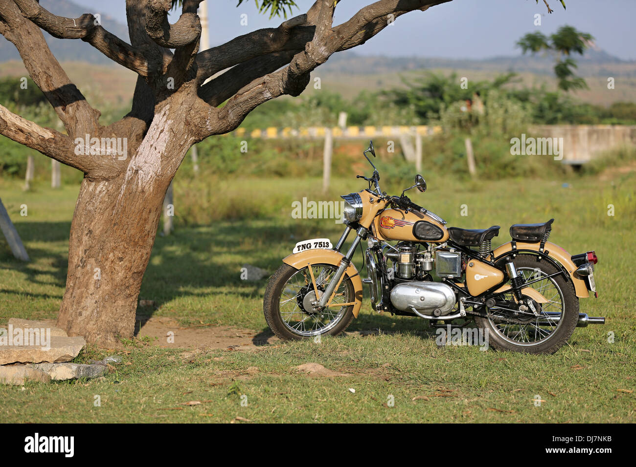 Royal enfield diesel motorcycle Banque de photographies et d’images à ...