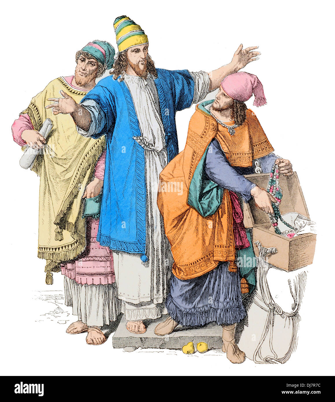 Vêtements juifs anciens Banque d'images détourées - Alamy