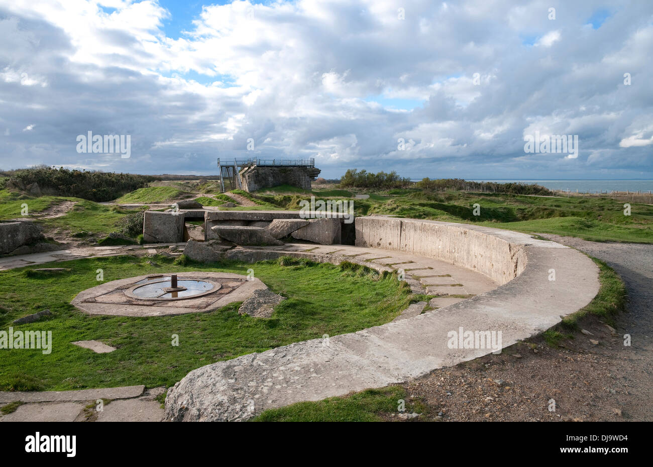 Memorial pointe du hoc Banque d'image et photos - Alamy