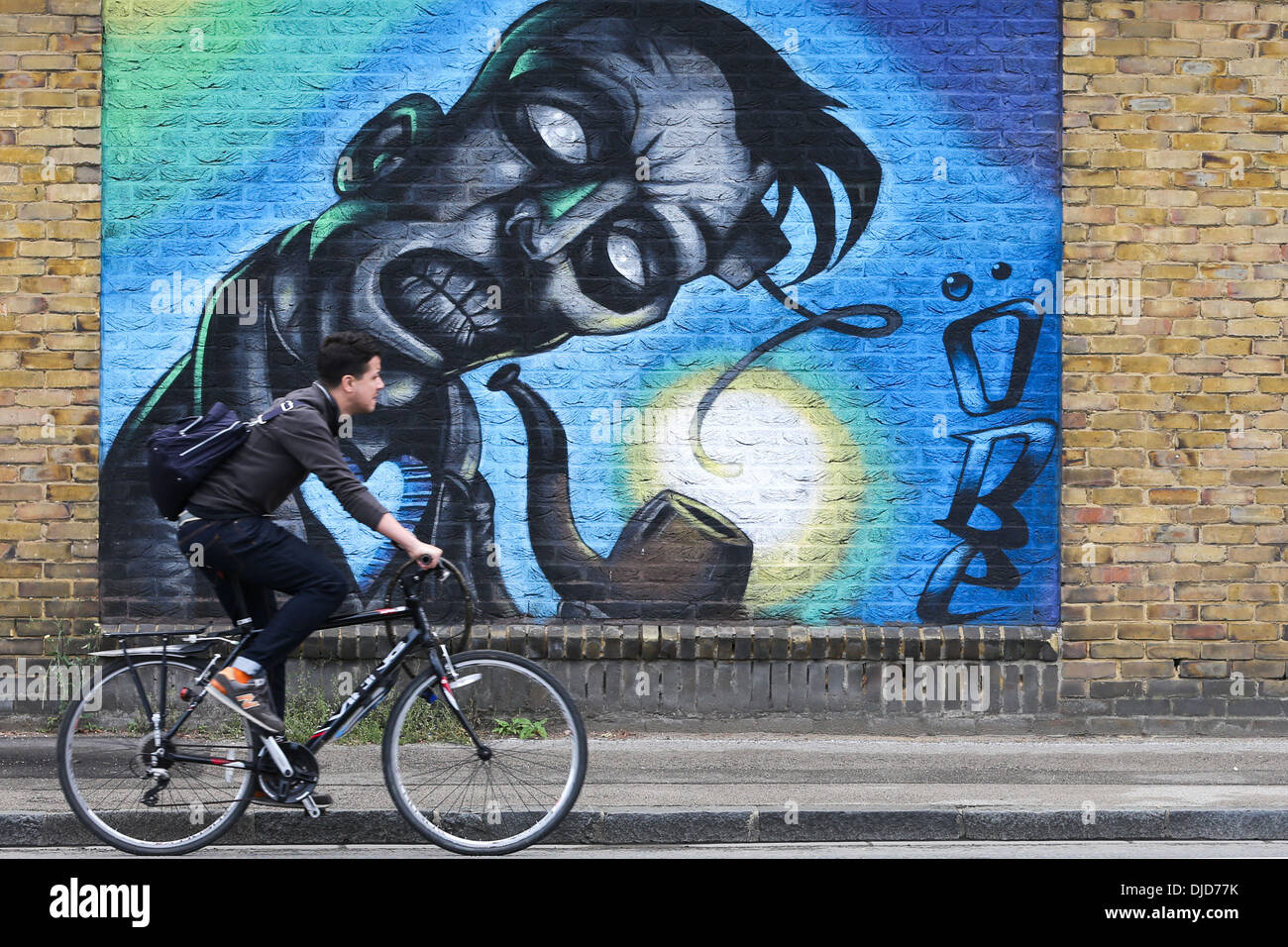 Cambridge street art graffiti Banque de photographies et d’images à ...