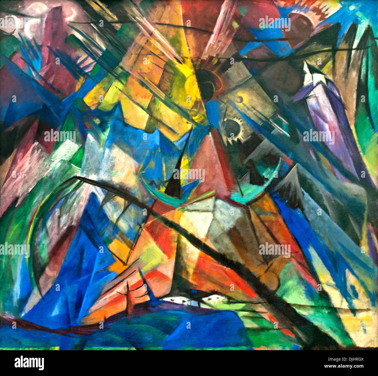 Franz marc 1880 1916 Banque de photographies et d’images à haute ...