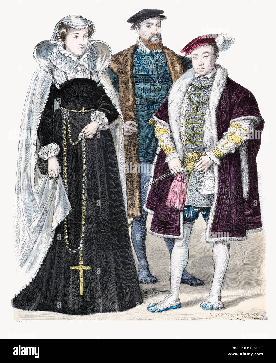 Ecosse du 16ème siècle Banque d'images détourées - Alamy