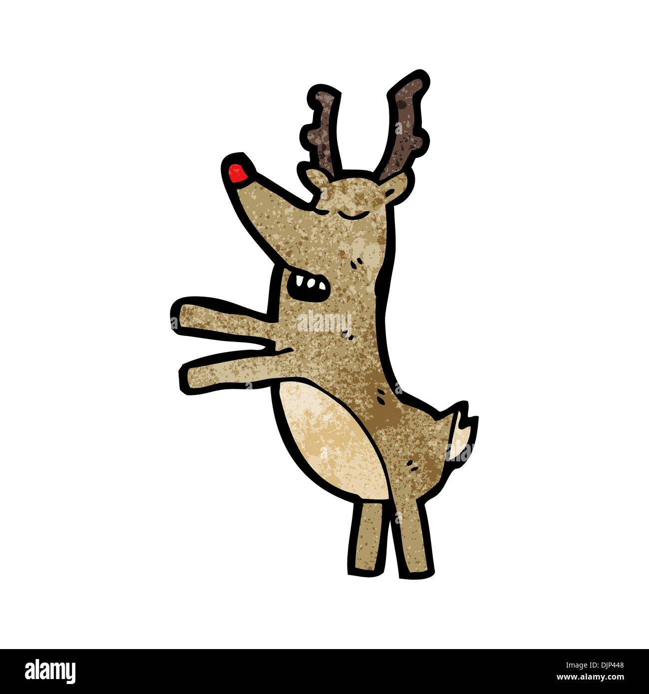 Rudolf renne au nez rouge Banque de photographies et d’images à haute ...