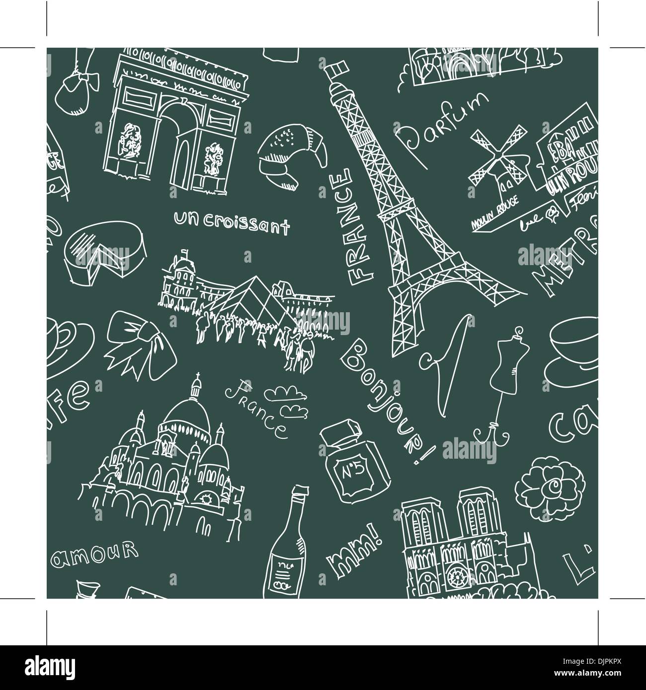 La pyramide de louvre Banque d'images vectorielles - Alamy