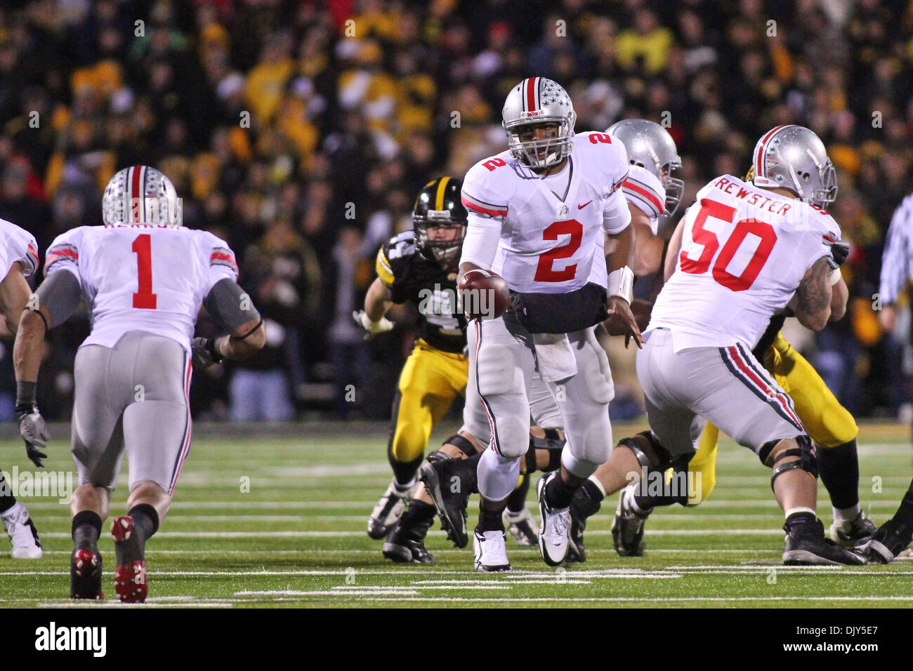 20 novembre 2010 - Iowa City, Iowa, United States of America - Ohio ...