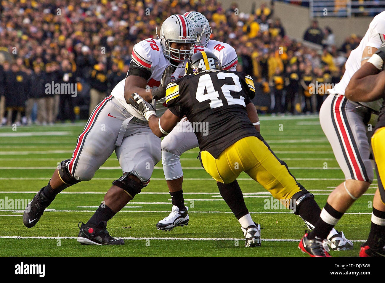 20 novembre 2010 - Iowa City, Iowa, United States of America - Ohio ...