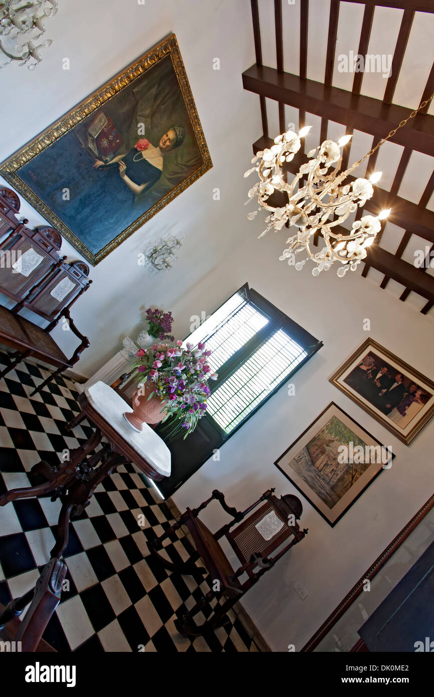 Salle de séjour, Musée Felisa Rincón de Gautier, Old San Juan, Puerto ...