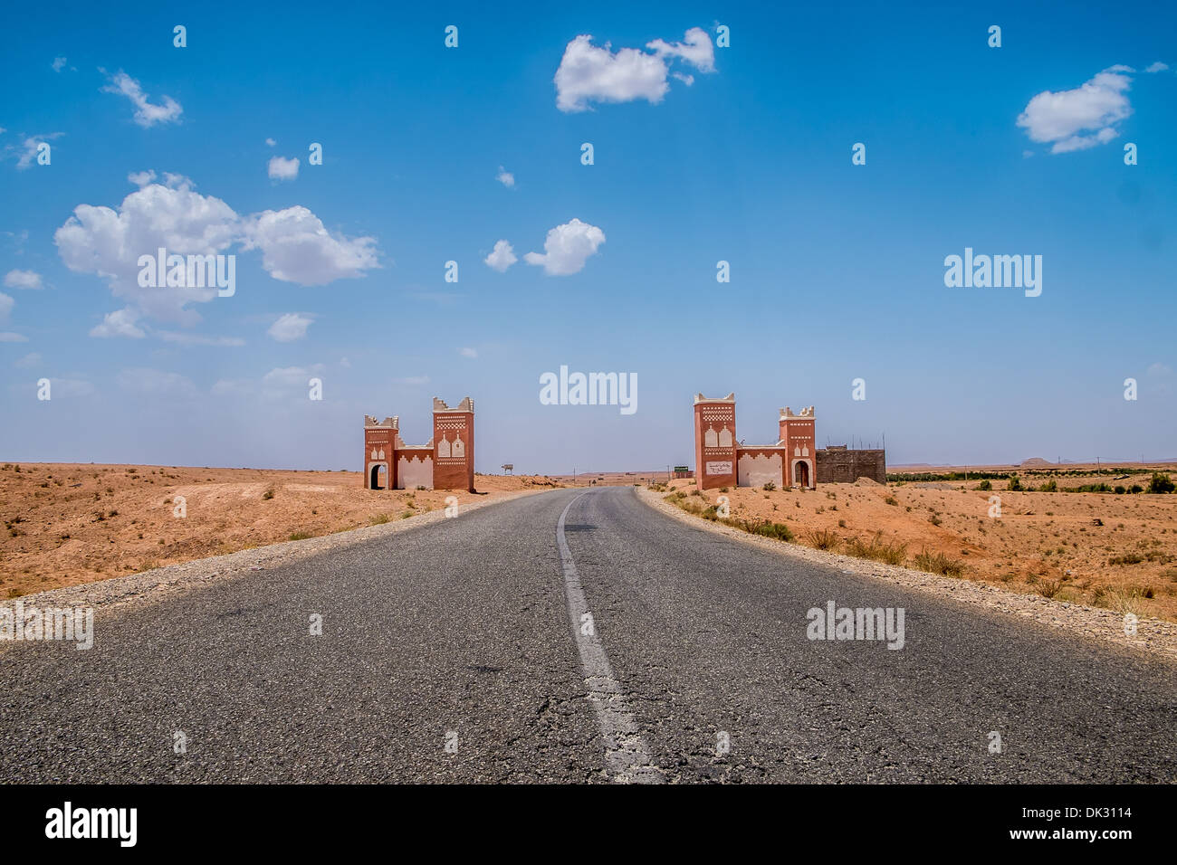 Panneau de signalisation de marrakech Banque de photographies et d ...