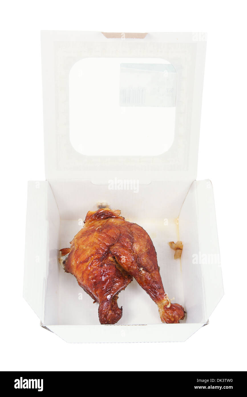 Boîte de poulet Banque d'images détourées - Alamy