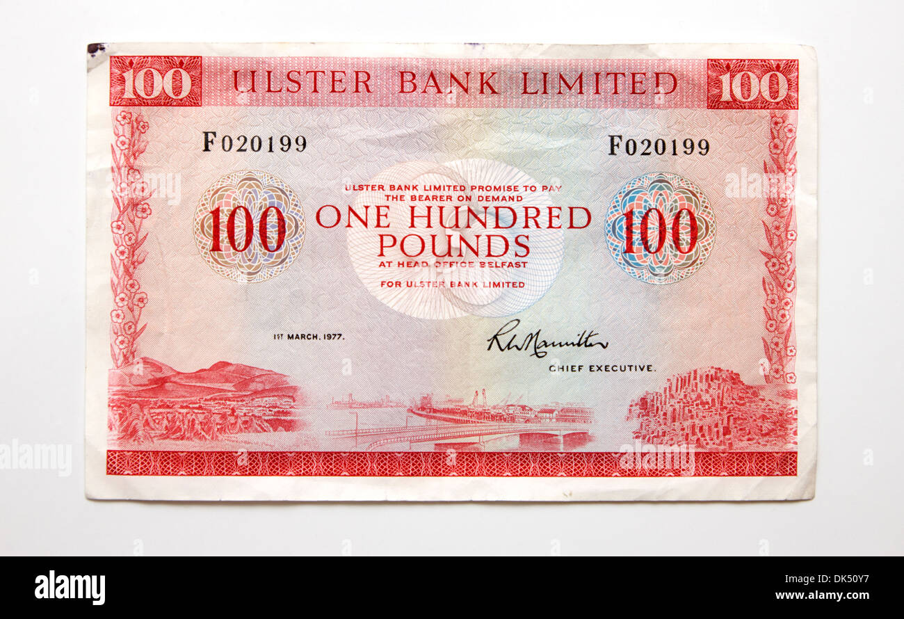 Hundred pounds banknote Banque de photographies et d’images à haute ...