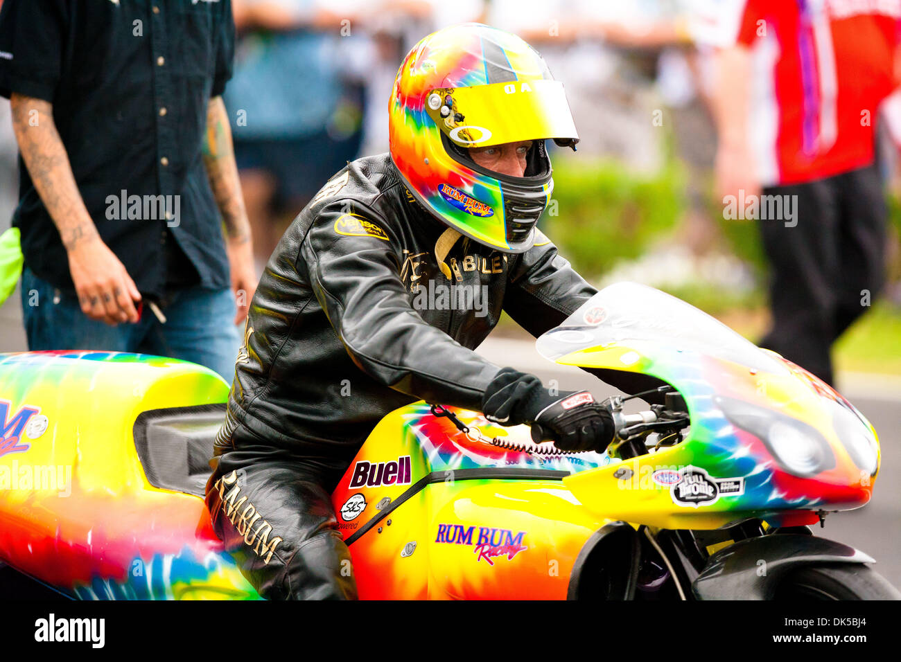 30 avril 2011 - Houston, Texas, États-Unis - Pro Stock Motorcycle ...