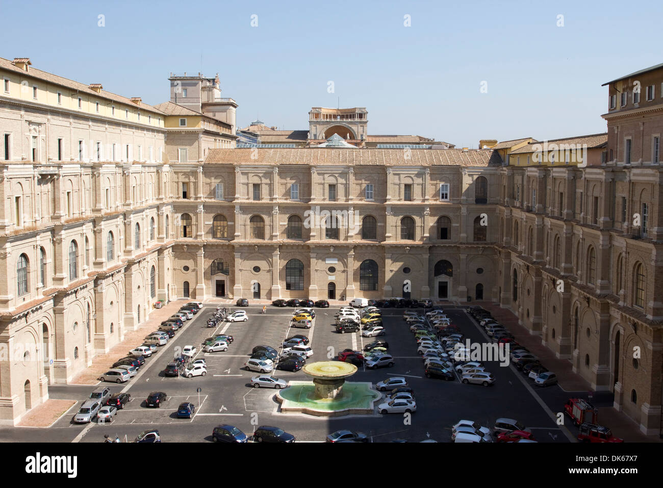 La cour du belvédère Banque de photographies et d’images à haute ...