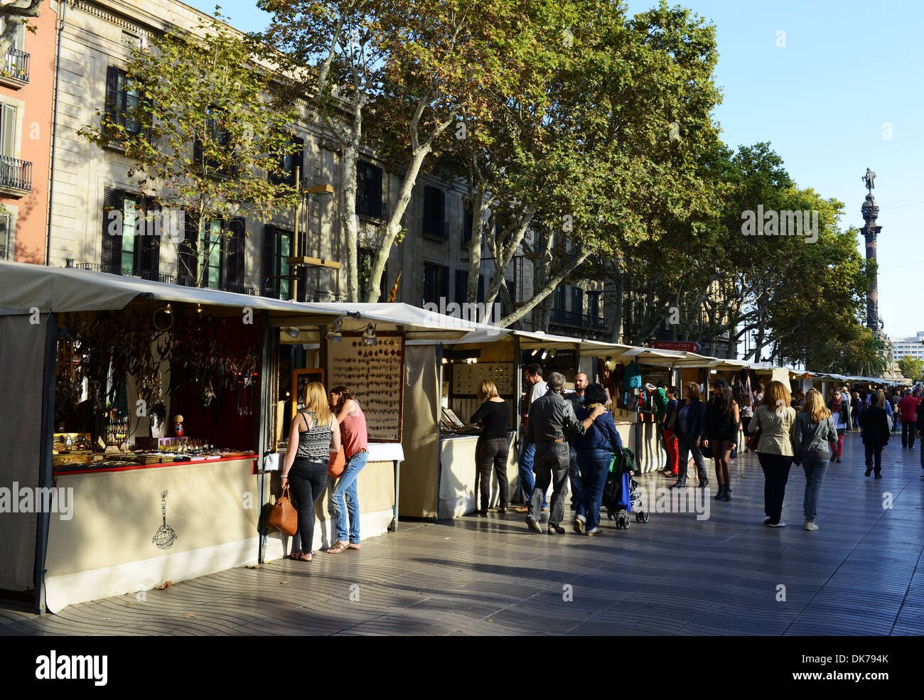 Las ramblas barcelone espagne Banque de photographies et d’images à haute résolution - Alamy