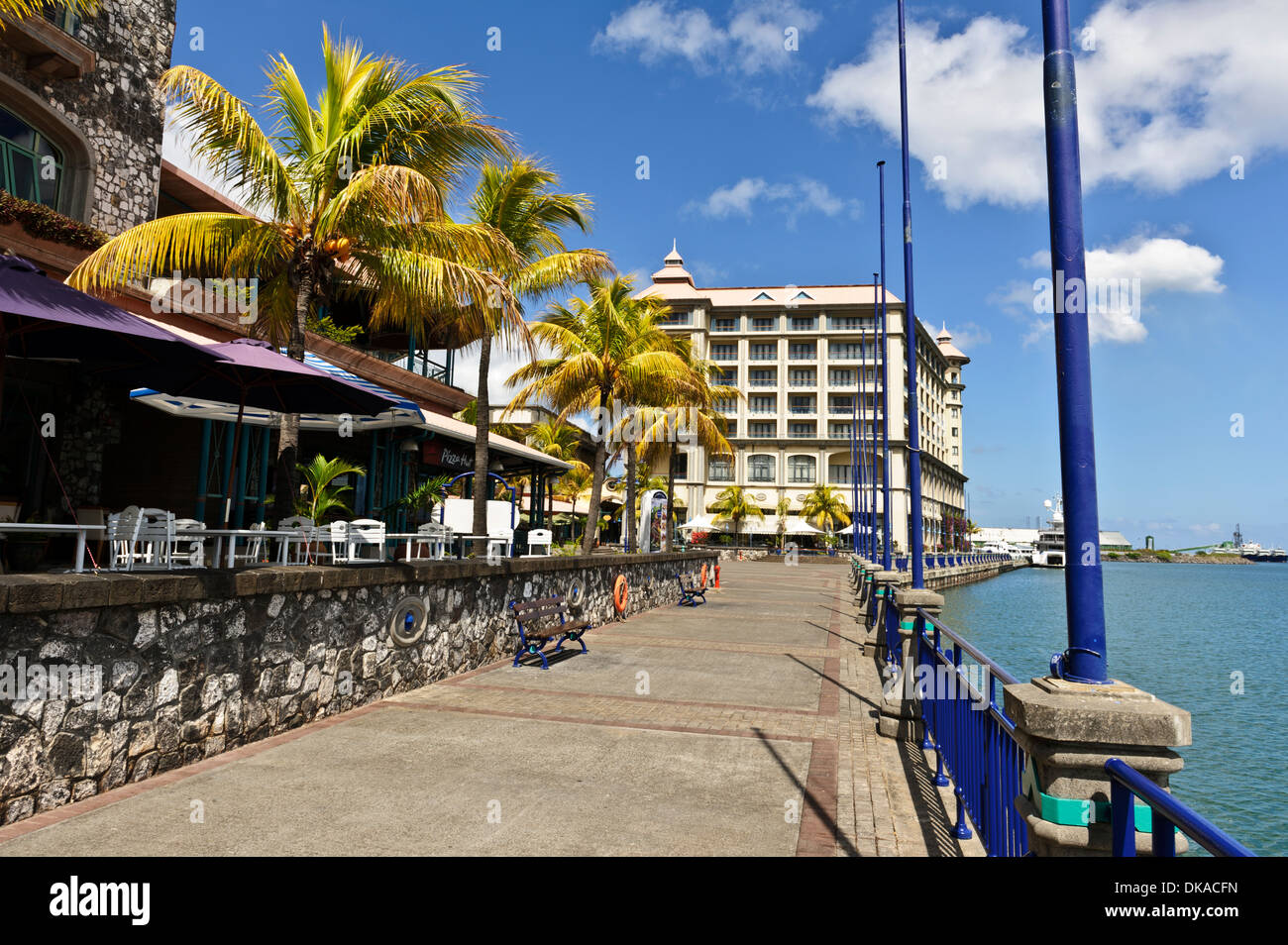 Caudan waterfront mauritius Banque de photographies et d’images à haute ...