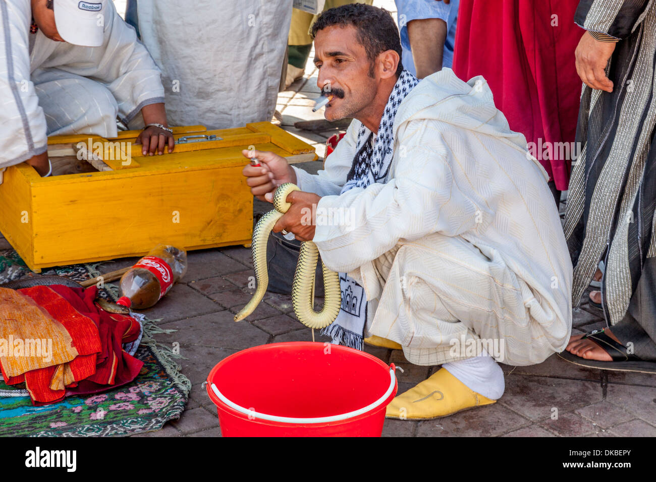 Serpents place jemaa el fna Banque d'image et photos - Alamy