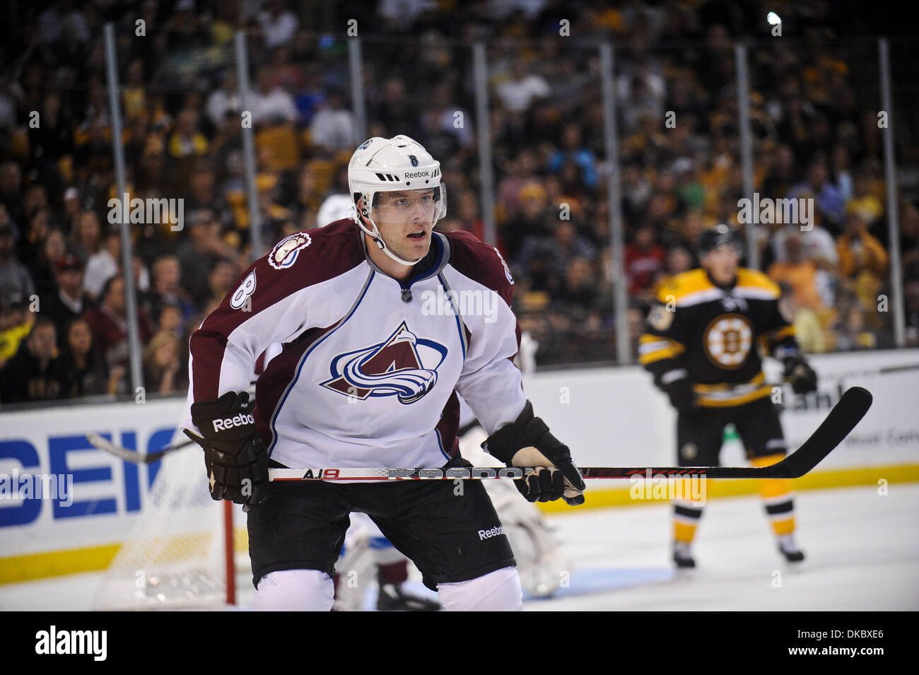 10 octobre 2011 - Boston, Massachusetts, États-Unis - le défenseur Jan ...