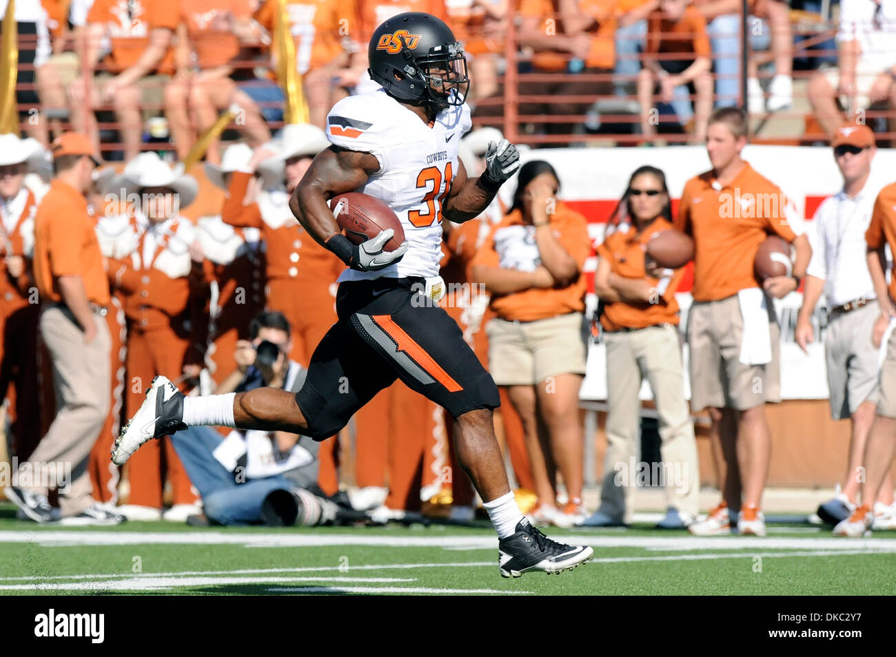 15 octobre 2011 - Austin, Texas, États-Unis - Oklahoma State Cowboys ...