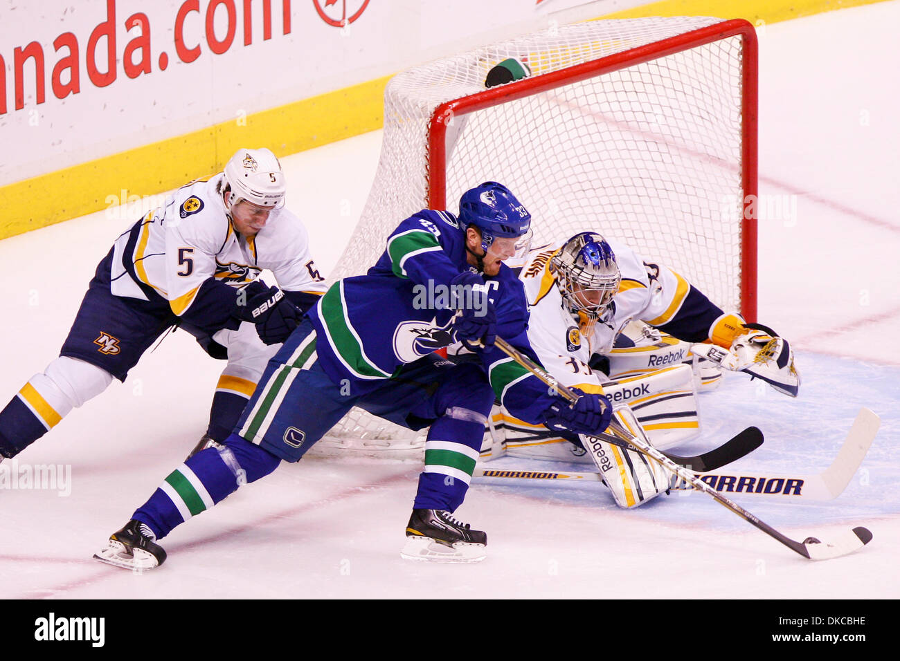 20 octobre 2011 - Vancouver, Colombie-Britannique, Canada - Henrik ...