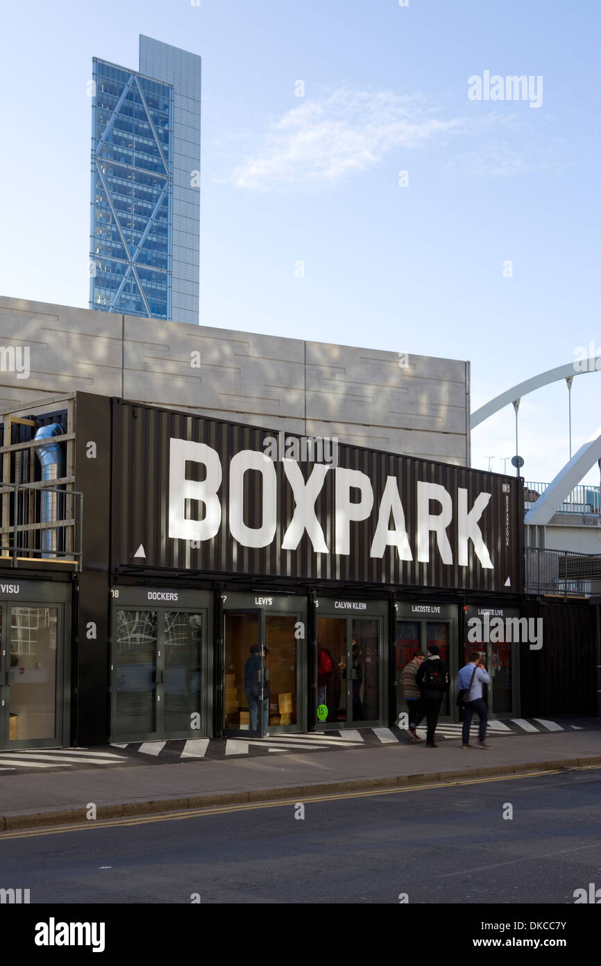 Boxpark shoreditch Banque de photographies et d’images à haute ...