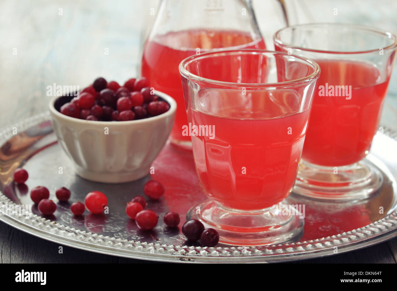 Cranberry juice Banque de photographies et d’images à haute résolution ...