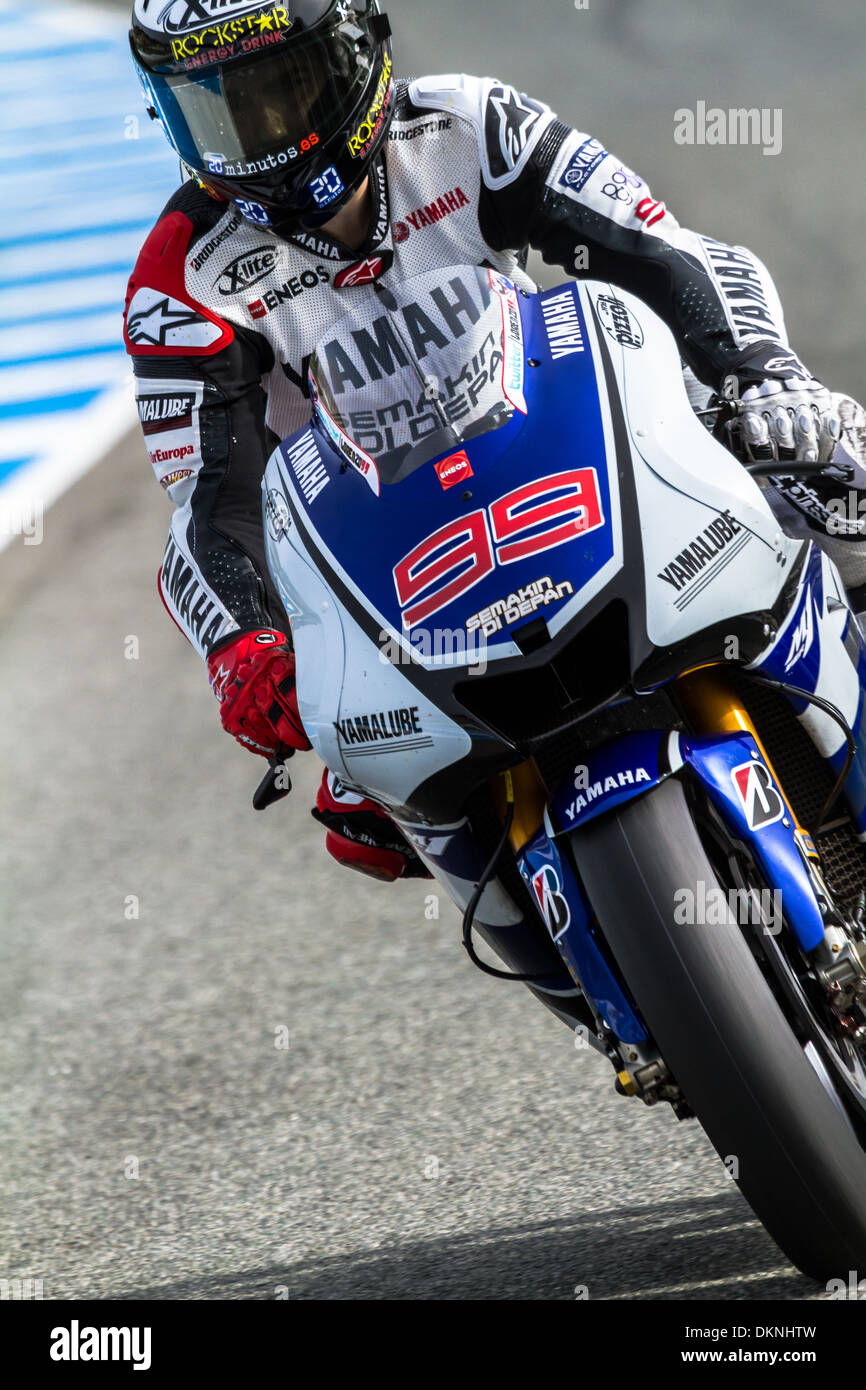 Motocycliste MotoGP Jorge Lorenzo dans la course MotoGP Site Officiel ...