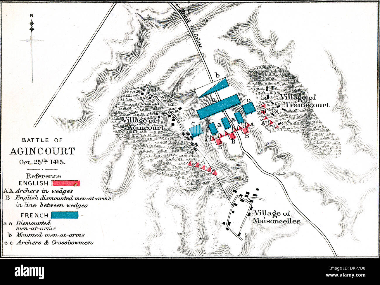 Battle of agincourt 1415 Banque de photographies et d’images à haute ...