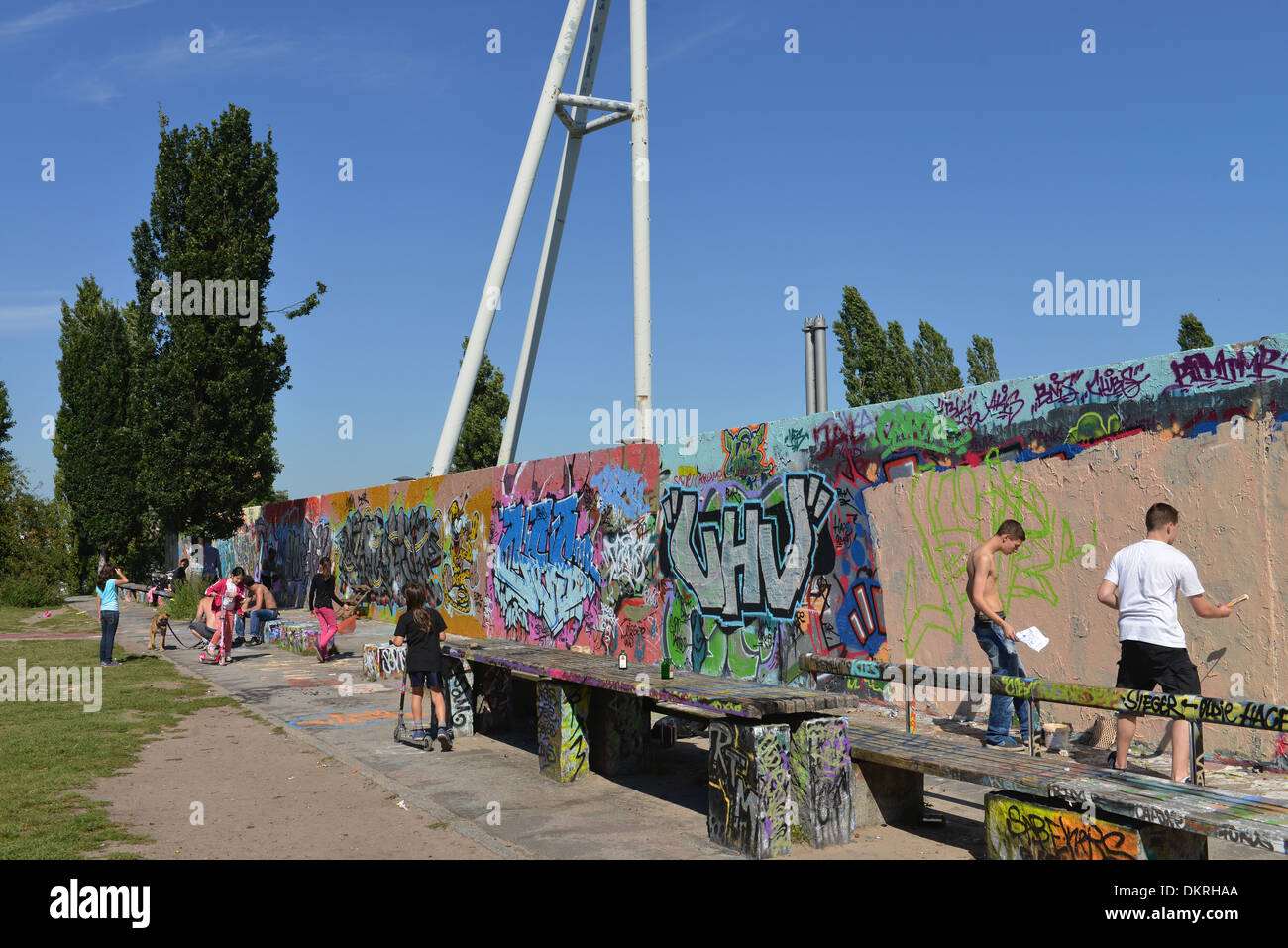 Mauerpark prenzlauer berg Banque de photographies et d’images à haute ...