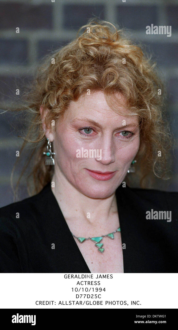 Geraldine james Banque de photographies et d’images à haute résolution ...