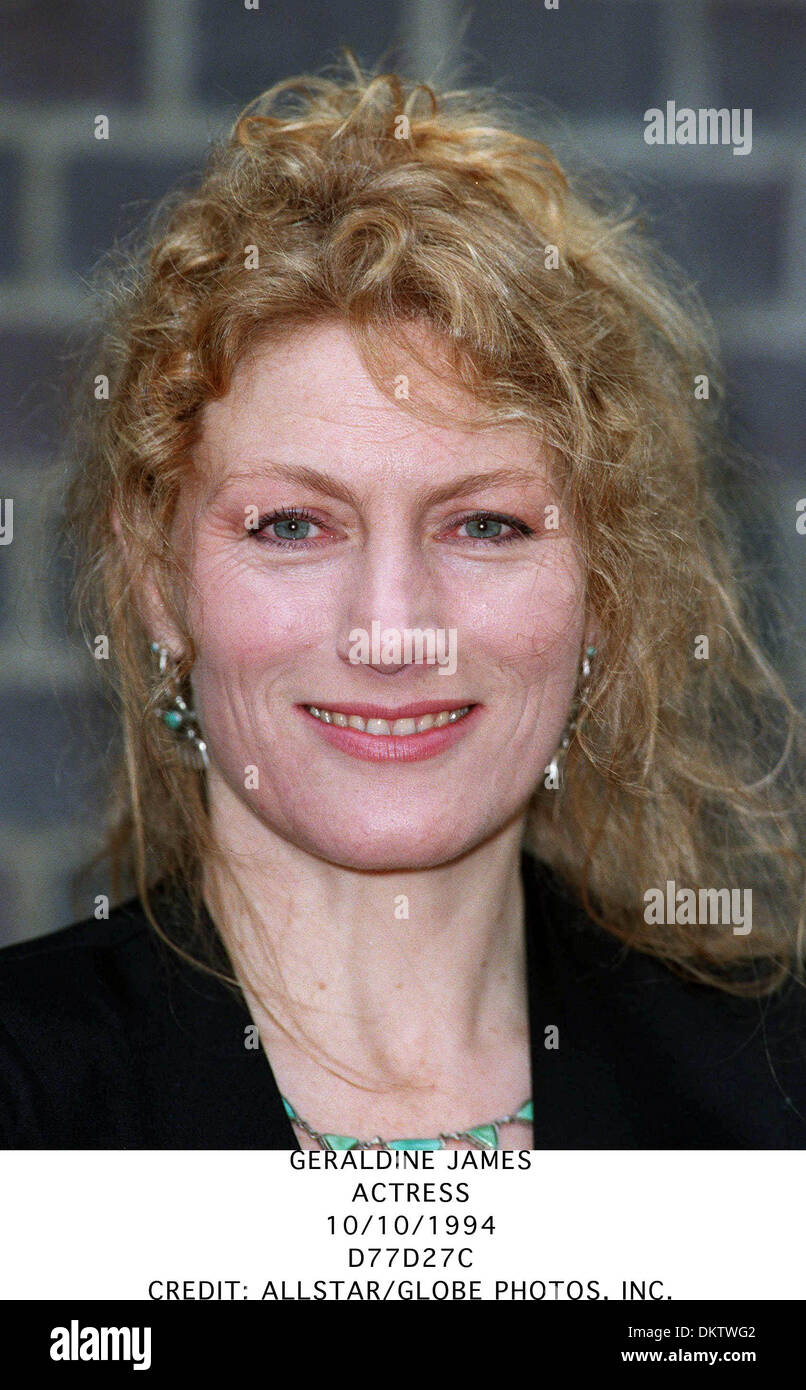 Geraldine james Banque de photographies et d’images à haute résolution ...