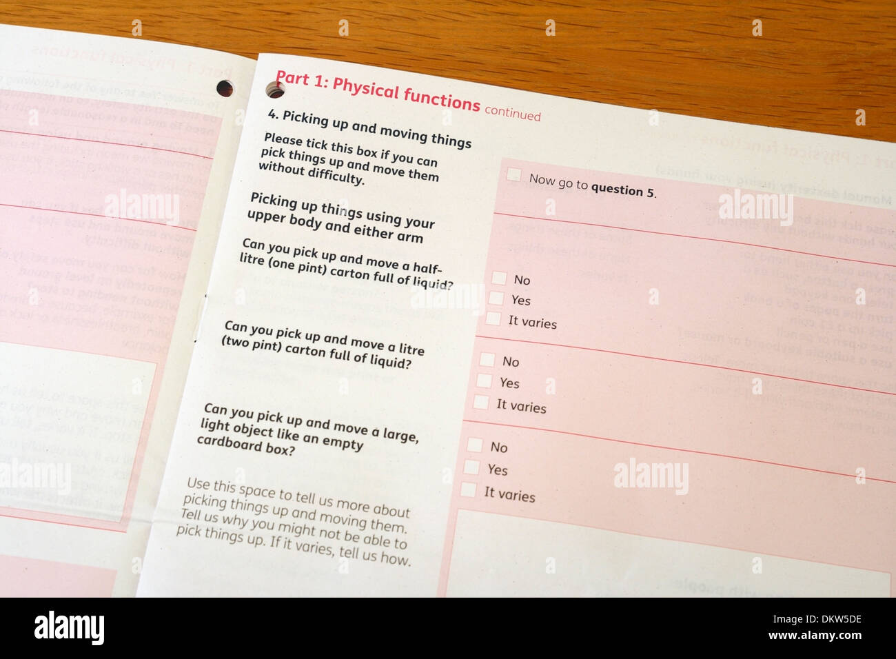 Formulaire de demande de l'esa Banque de photographies et d’images à ...