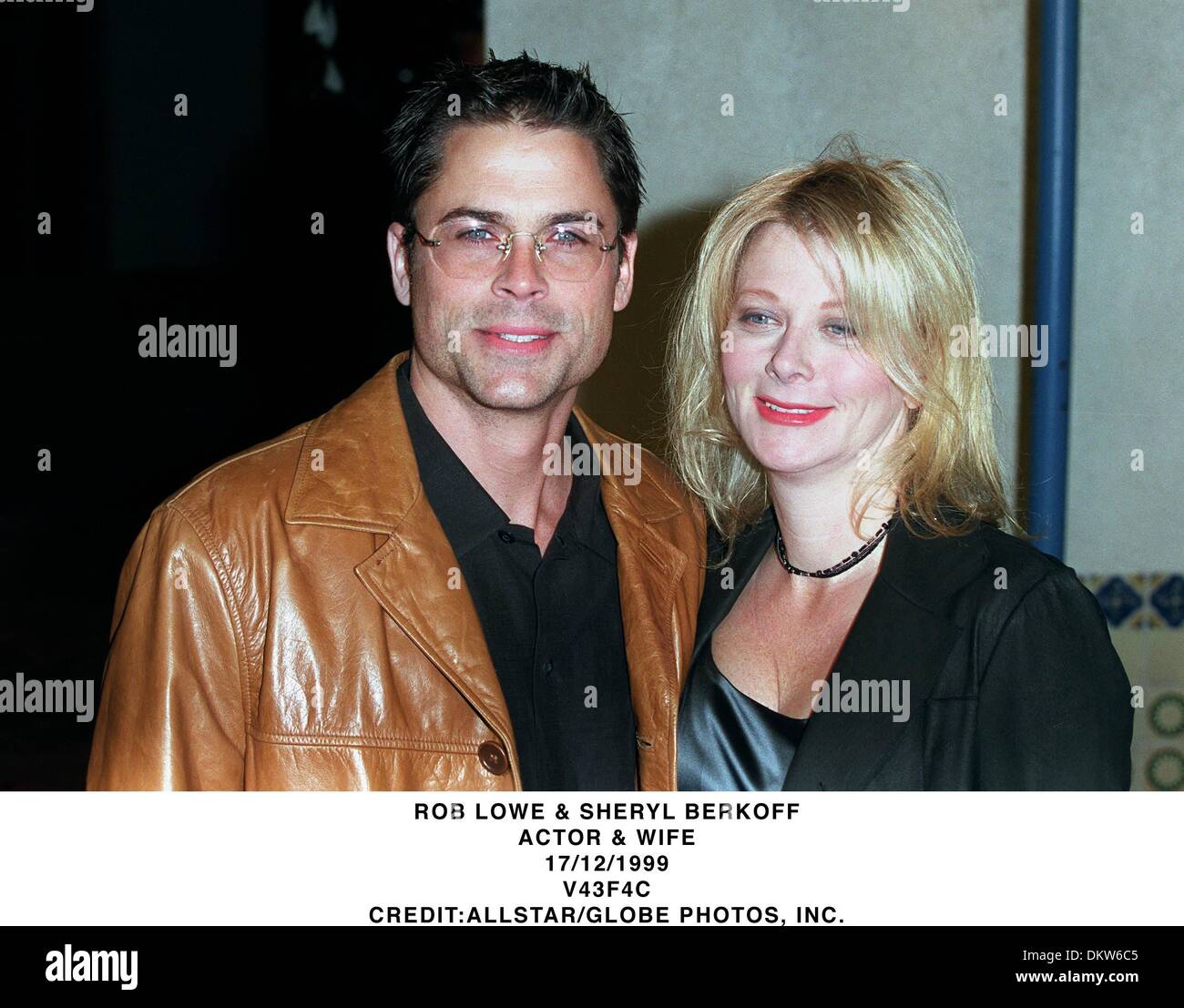 Rob lowe wife sheryl berkoff Banque de photographies et d’images à ...