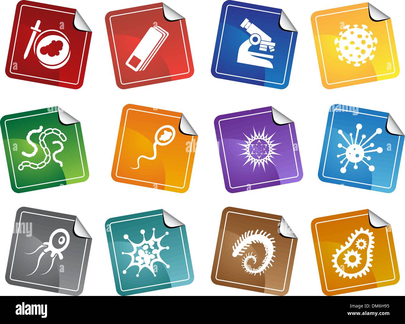 Art microscopique Banque d'images vectorielles - Alamy