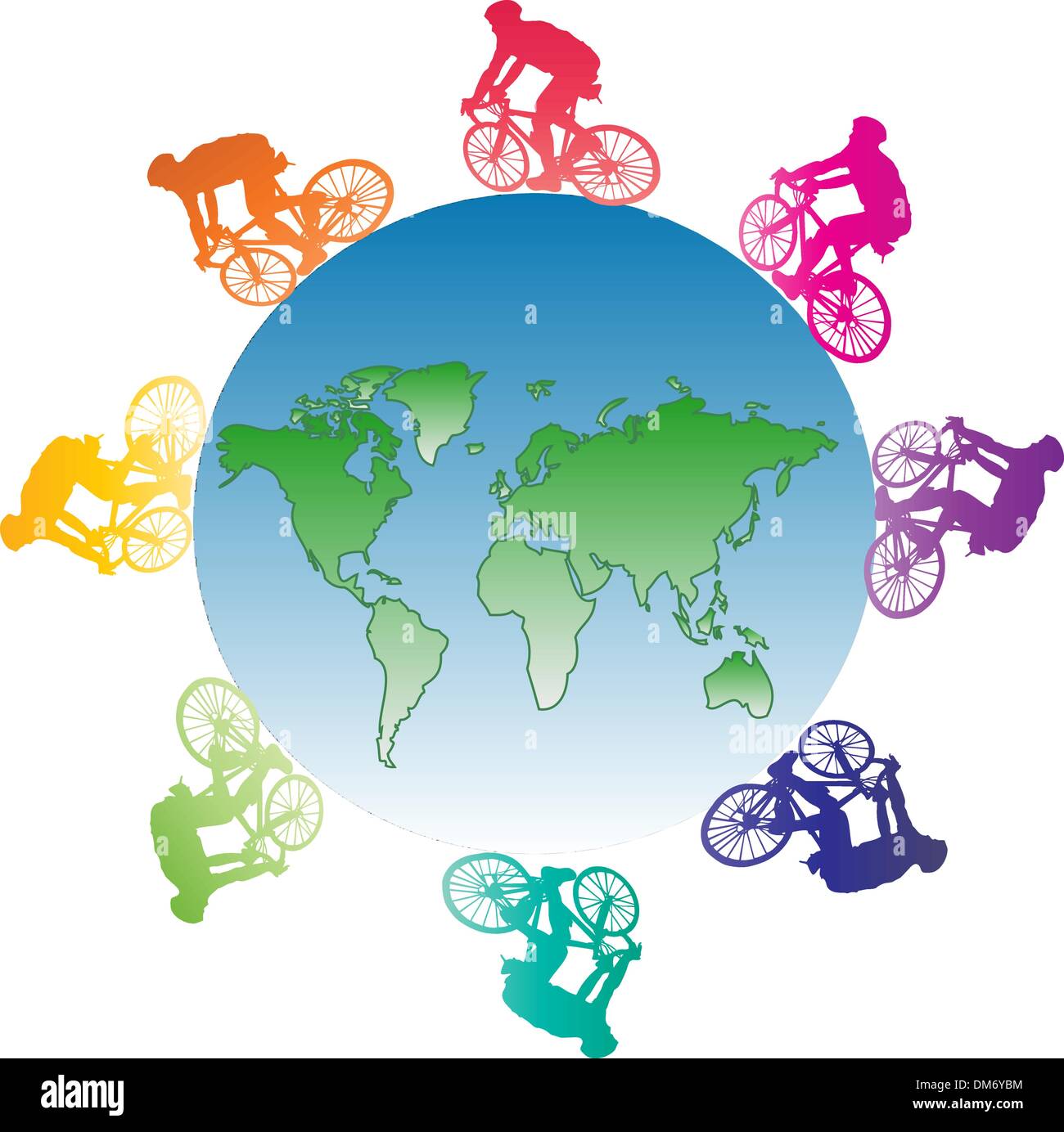 Exploration du monde Banque d'images vectorielles - Alamy