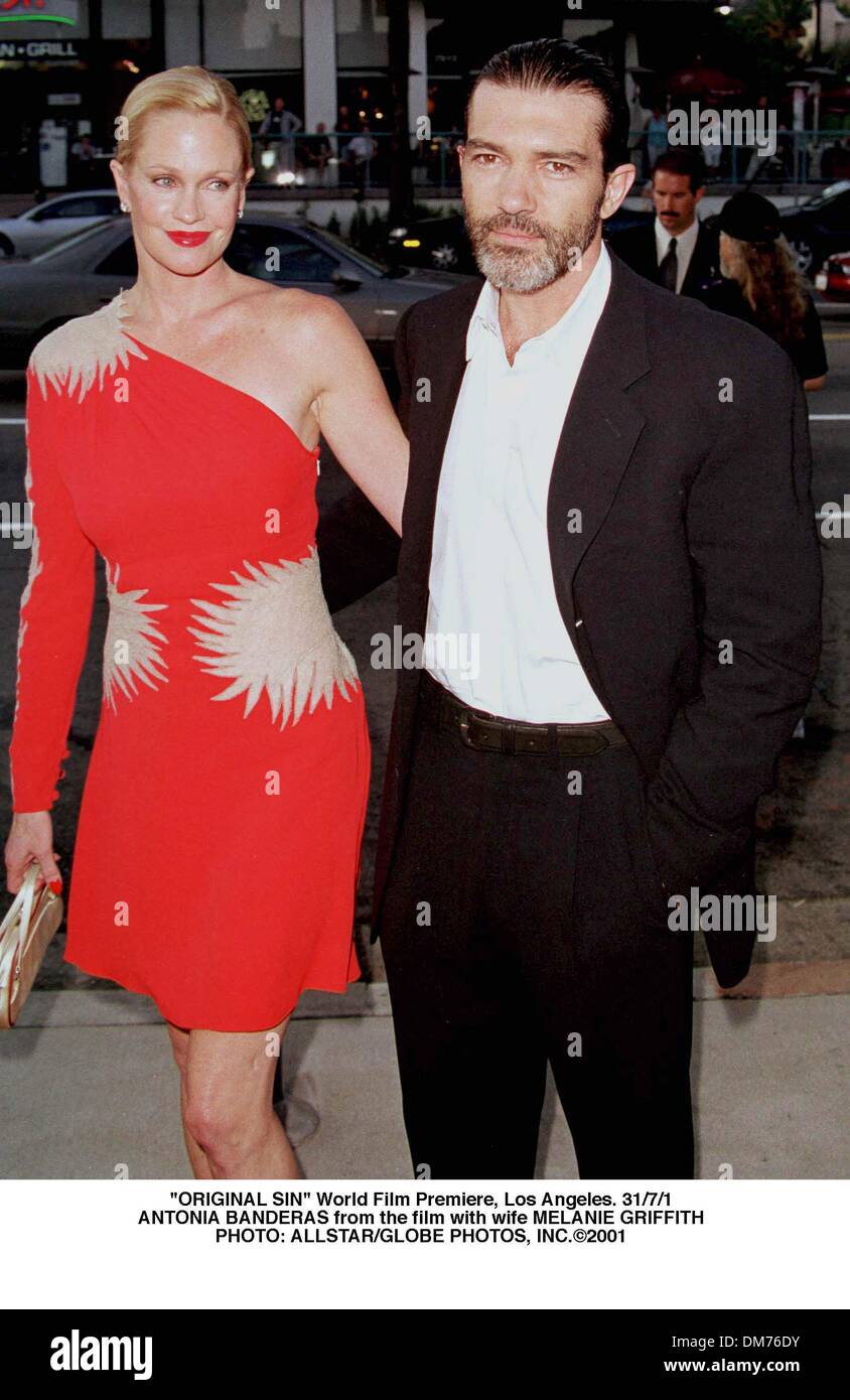 'Péché Originel'' World Film Premiere, Los Angeles. 31/7/1.ANTONIA ...