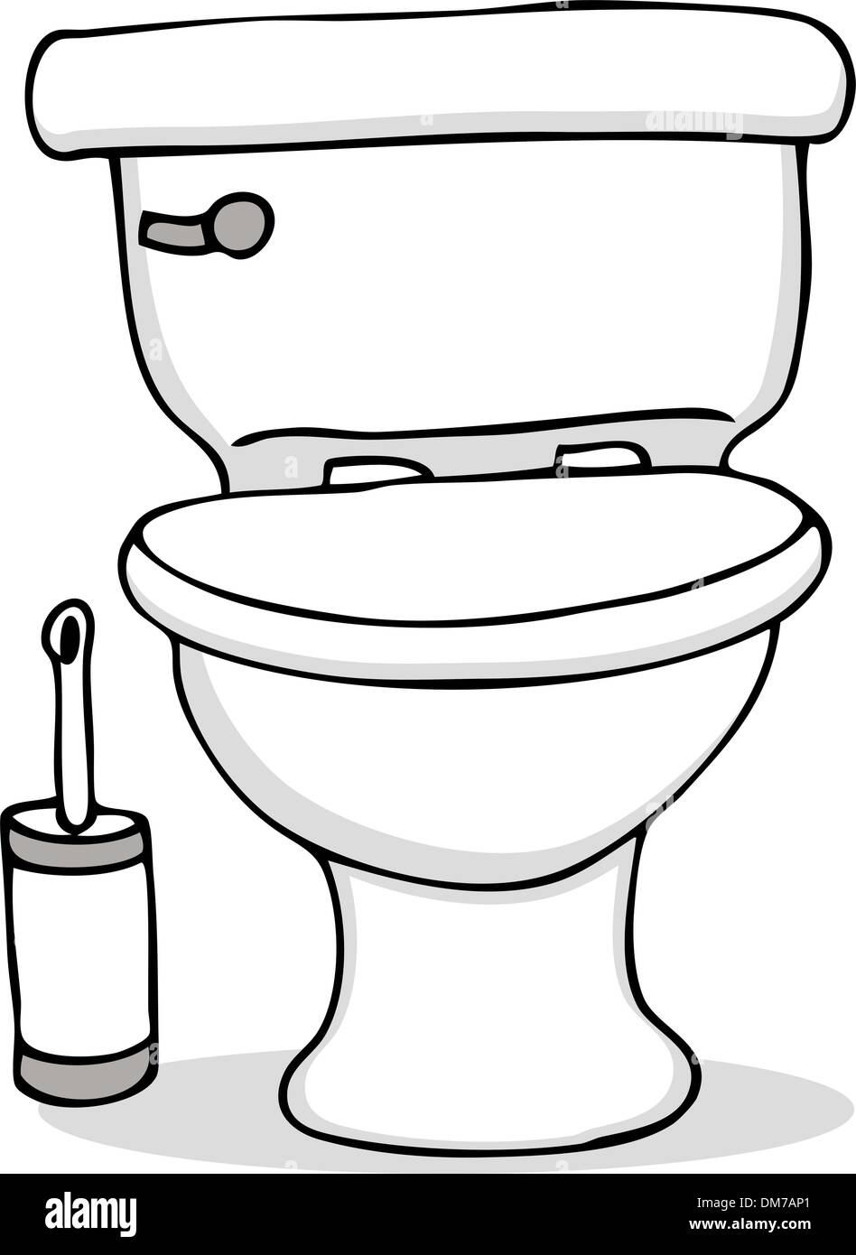 Toilette De Dessin Animé Banque d'image et photos - Alamy